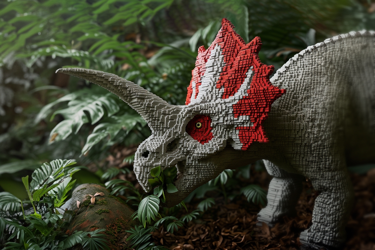 Dino Brick Adventure Is Leaving ATL & Taking Its LEGO Sculptures