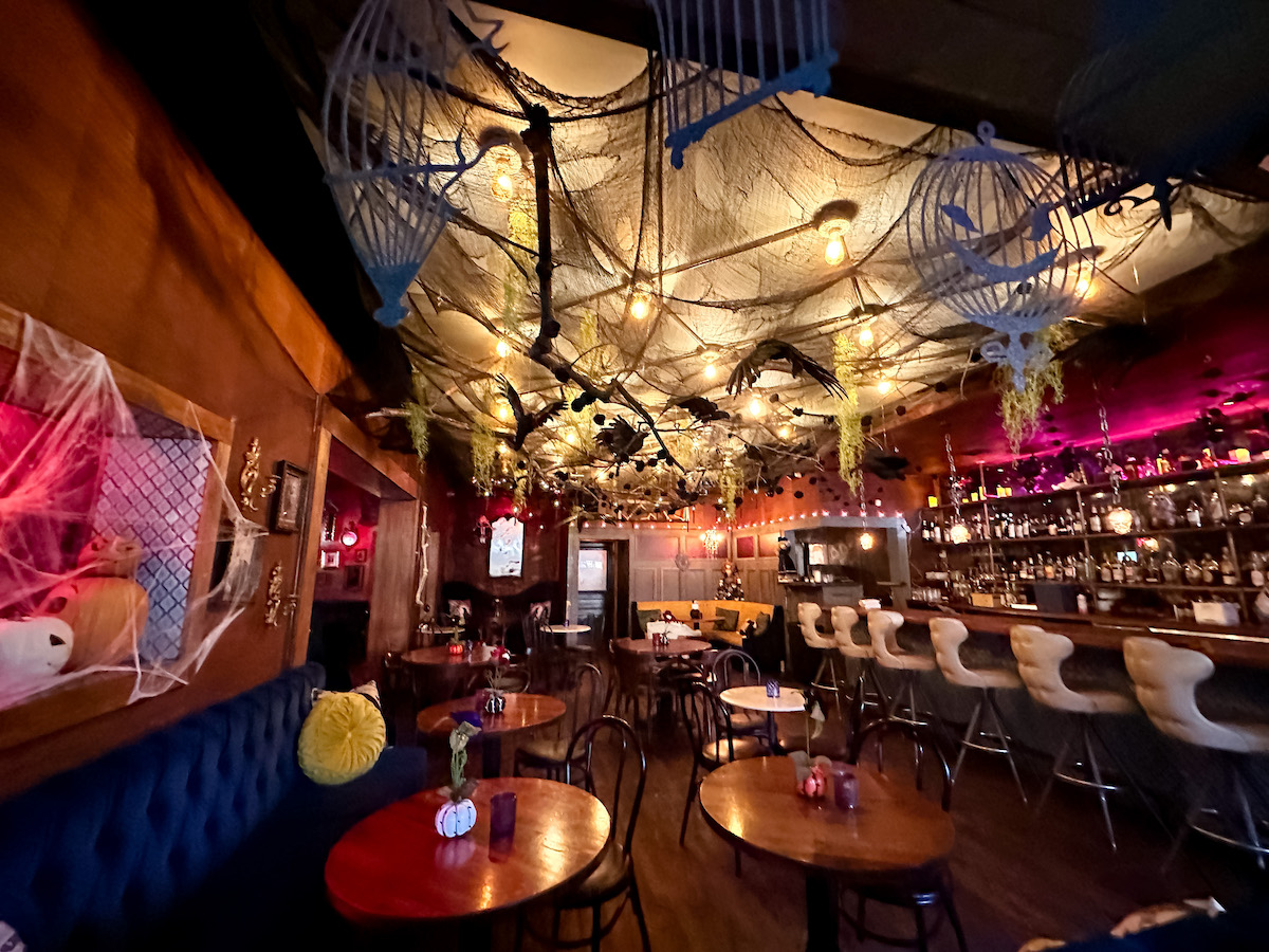This Speakeasy Transformed Into A Spooky Halloween Pop-Up
