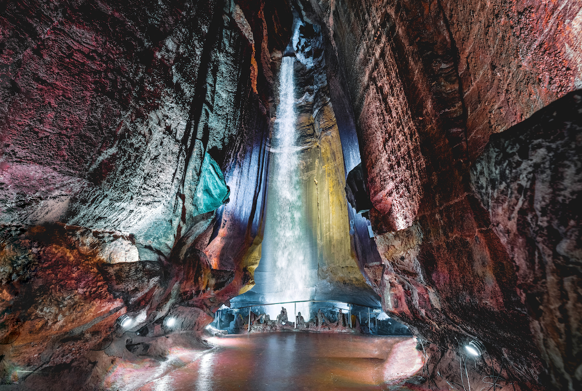 The Tallest Underground Waterfall In The U.S. Is 2 Hours From ATL