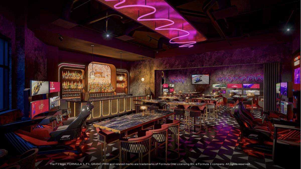 Atlanta's First-Ever Formula 1 Arcade Bar Will Open In 2025