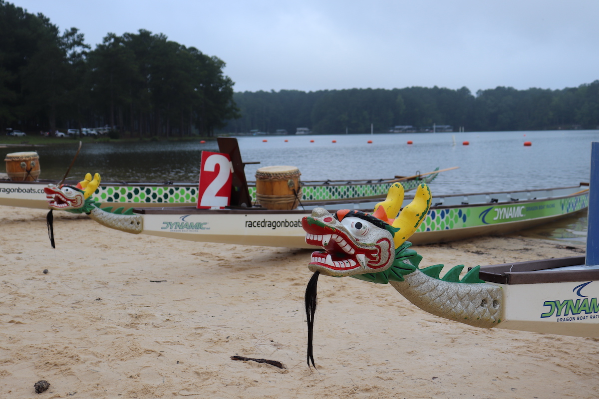 Watch 46-Foot Dragon Boats Race At A Festival Just Outside ATL