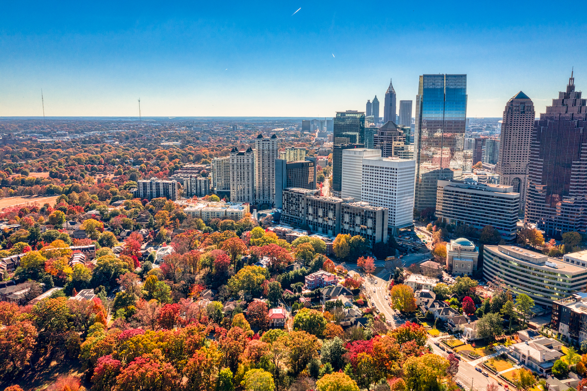 Atlanta Is Officially One Of The Coziest Cities In America — From Comfy ...