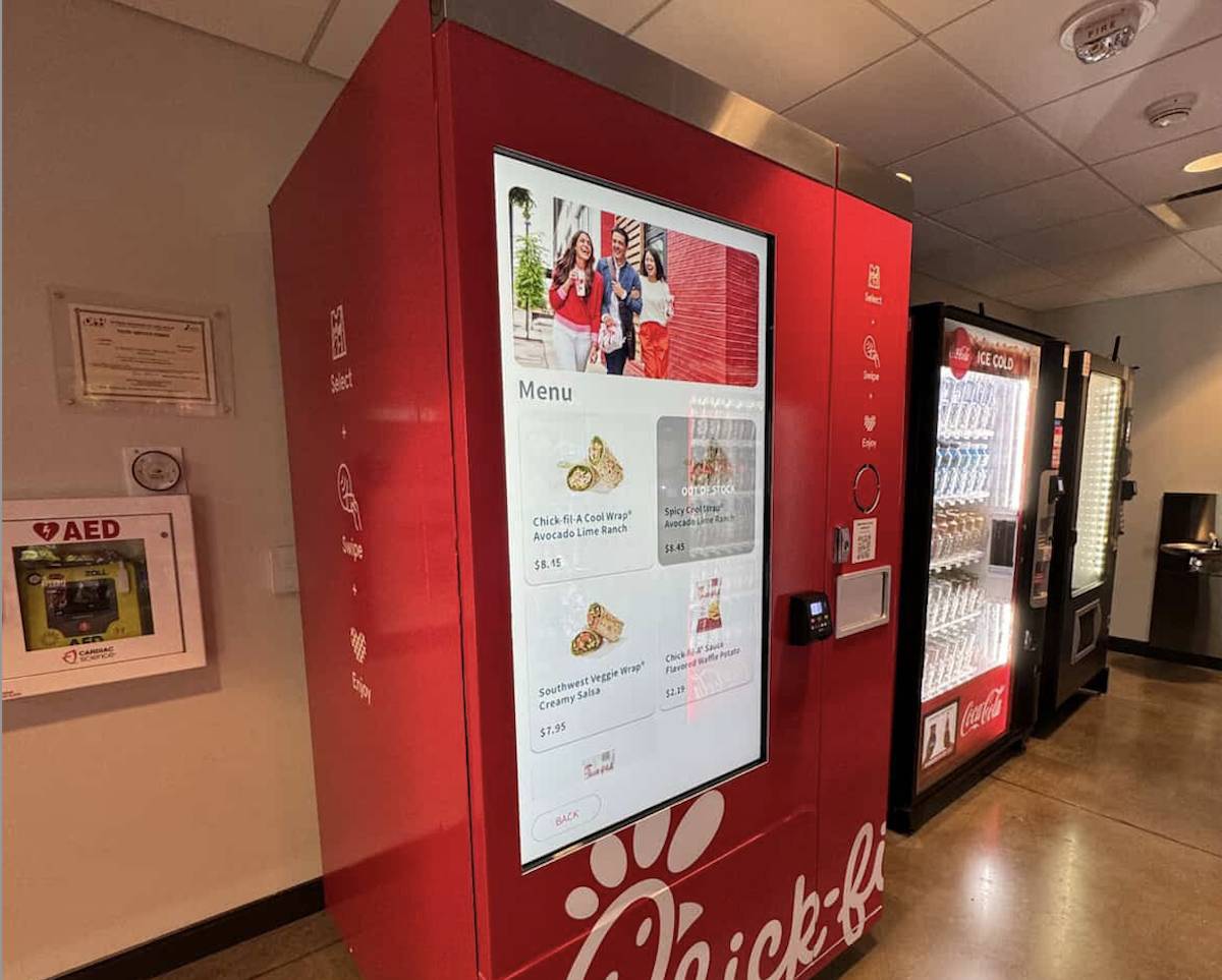 Chick-fil-A Just Launched Its First-Ever 24-Hour Vending Machine In A ...