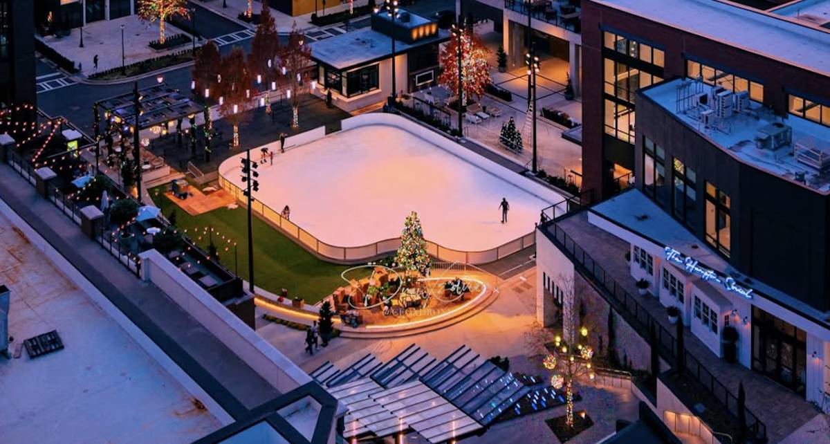 Dunwoody's First-Ever Outdoor Ice Skating Rink Is A Magical Way To ...