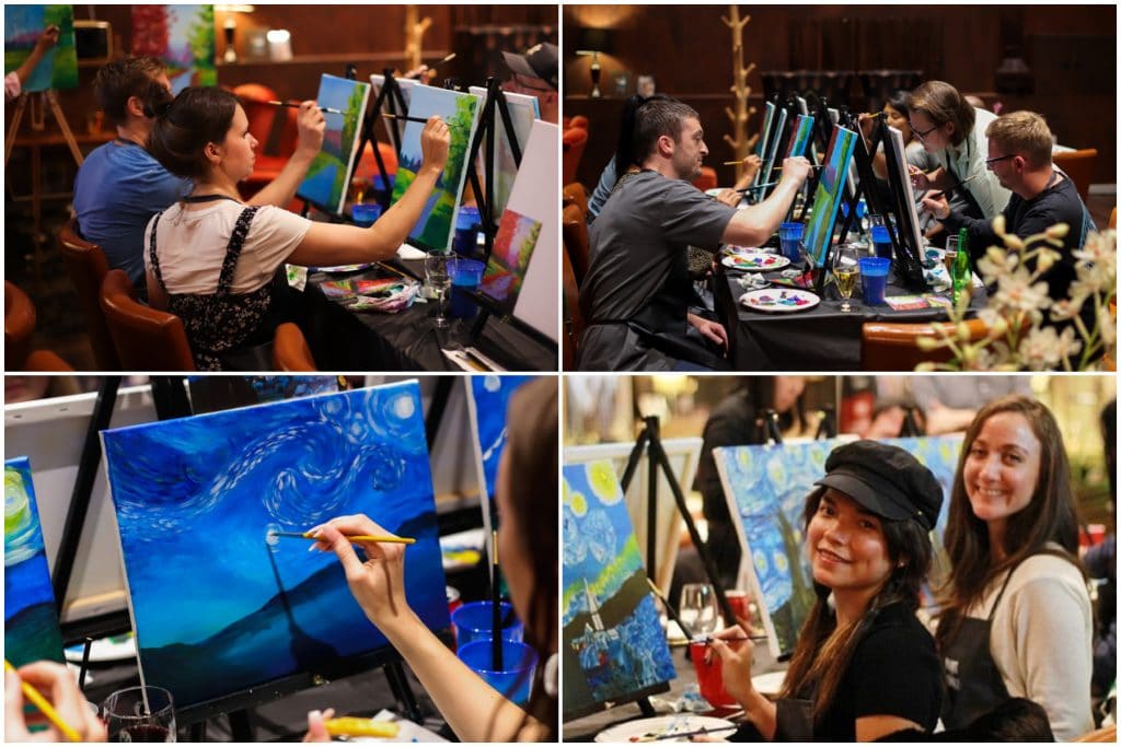 Paint & Chill: Paint & Sip Social Painting Classes - Secret Auckland
