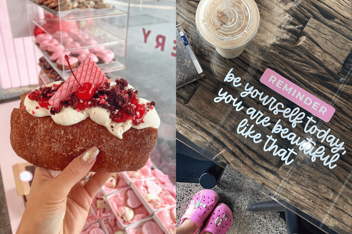 This Pretty Pink Bakery Serves Boujee Bakes And Coffee In Auckland