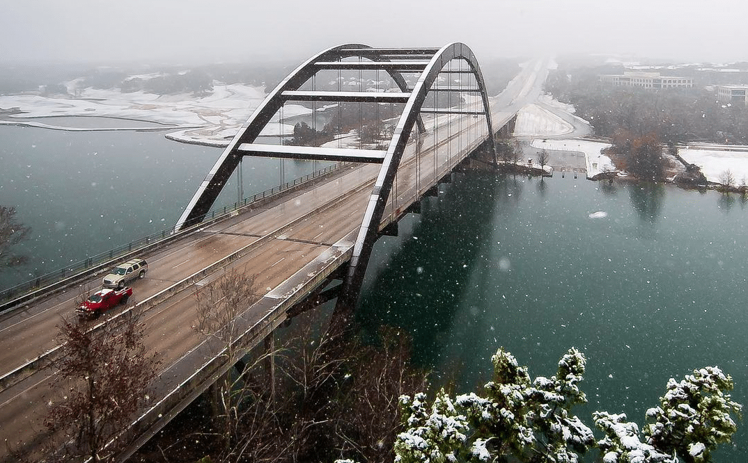10 Breathtaking Photos Of Austin Blanketed In Snow
