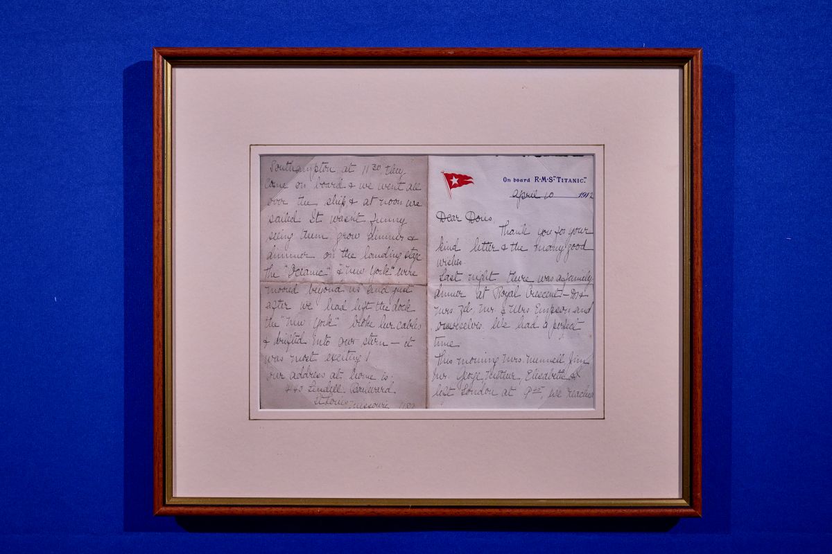Over 200 Authentic Artifacts From The Titanic Have Just Arrived In ...