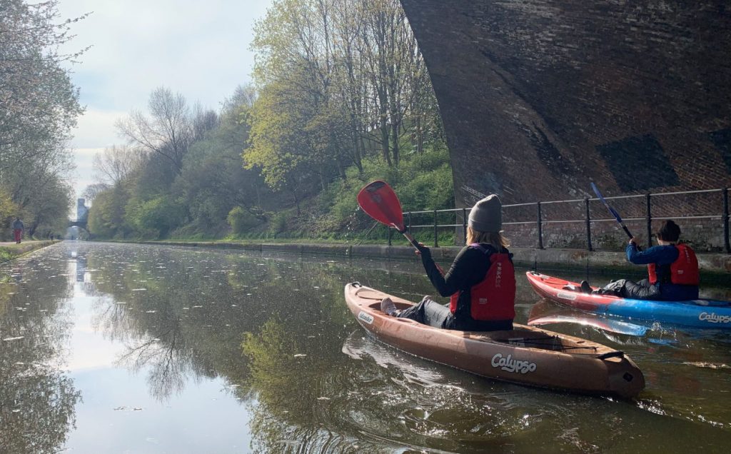 Paddle Along The Birmingham Canals On These Kayak Tours