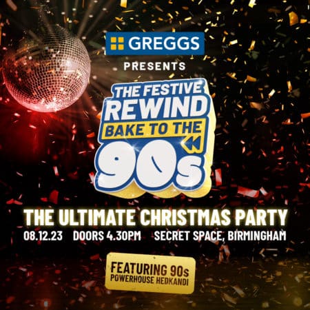Greggs To Throw Three Cheesy Christmas Parties This December