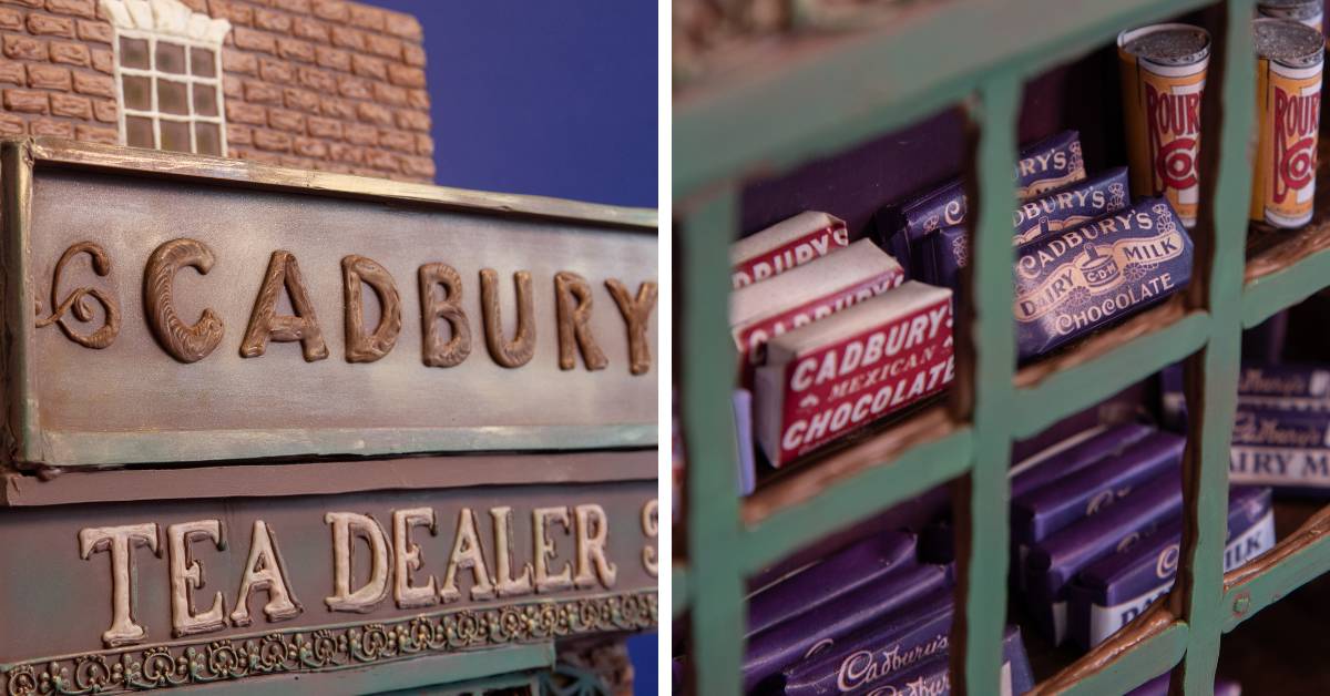Cadbury World Has Rebuilt Original 1824 Shop Out Of Chocolate