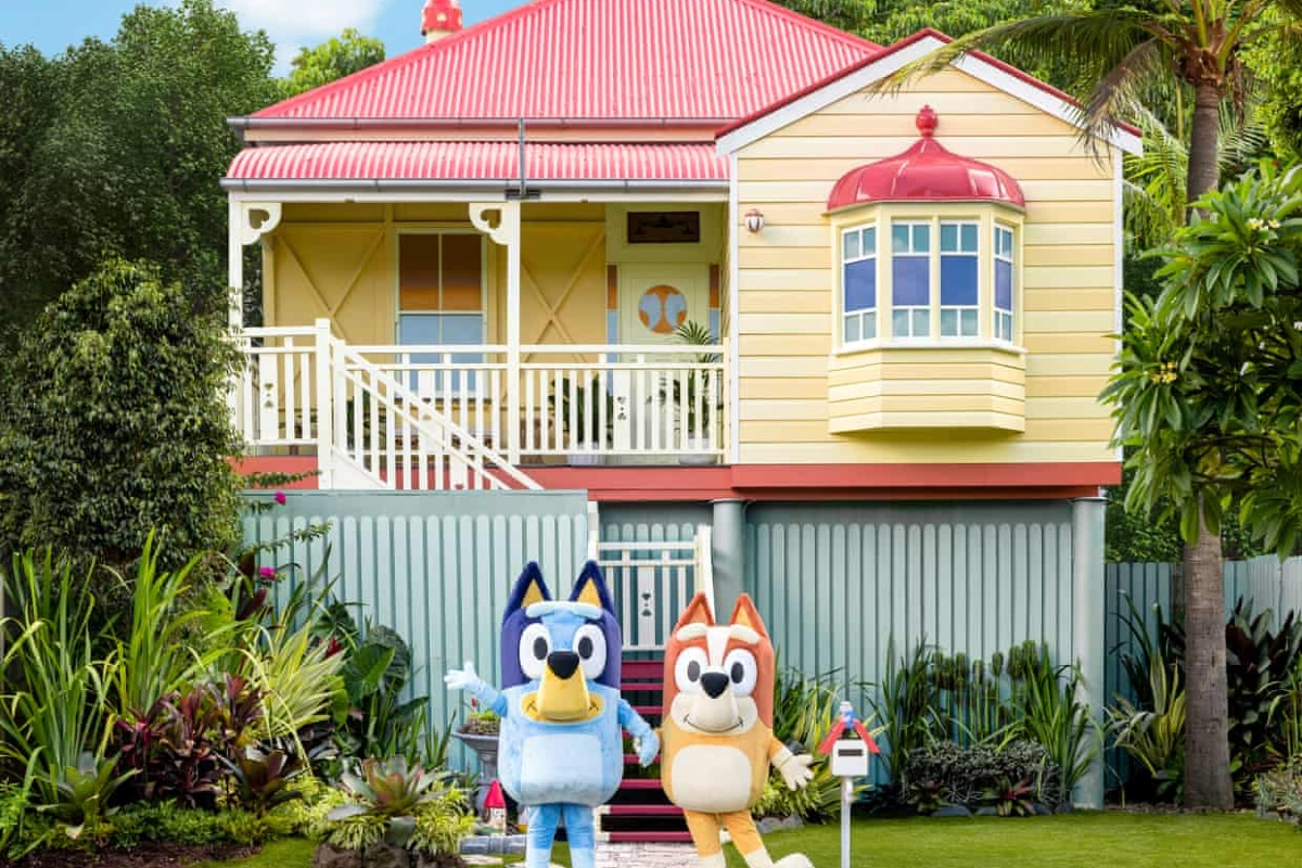 The Iconic 'Bluey' House Has Been Recreated In Brisbane
