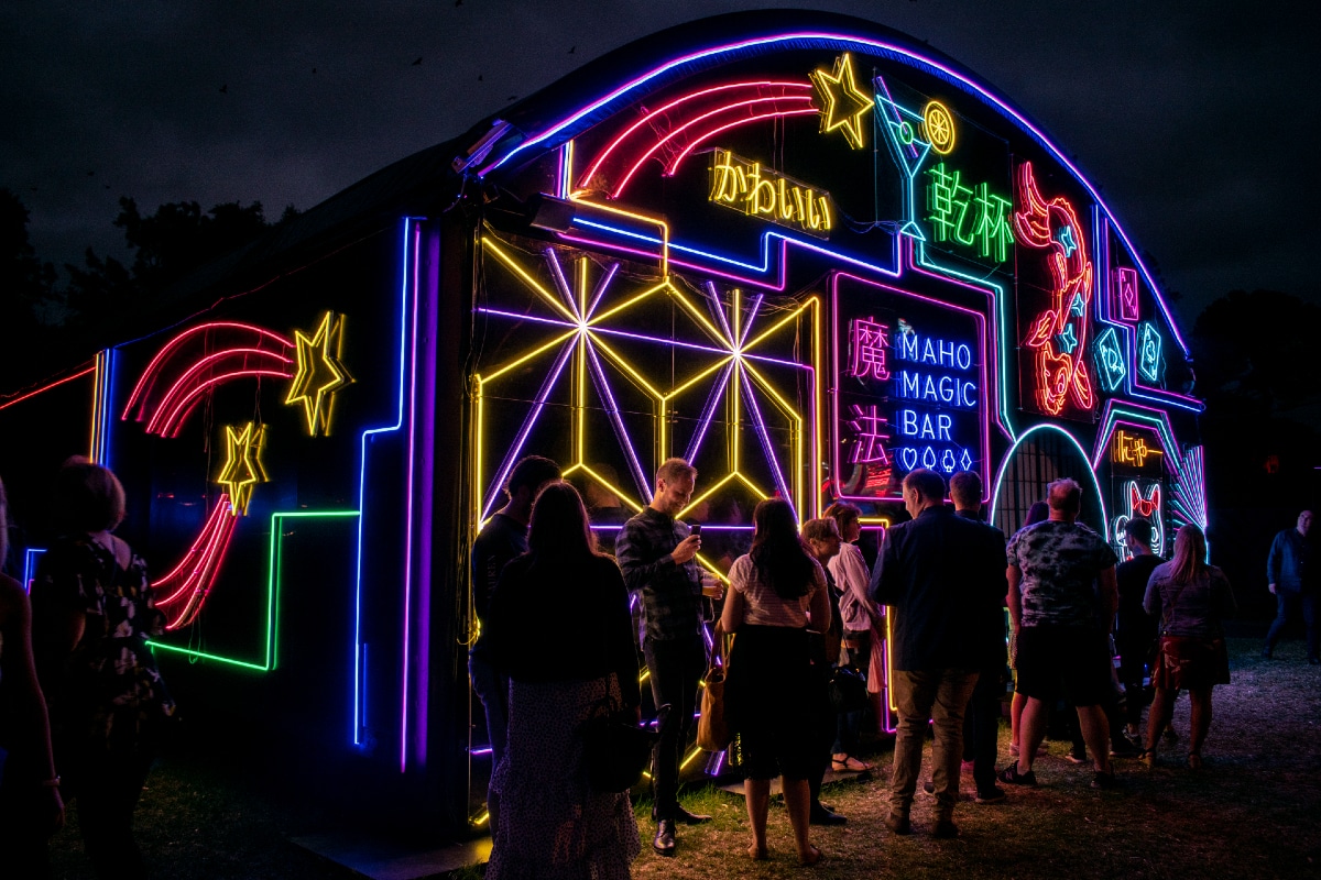 Maho Magic Bar Is Bringing The Bright Lights Of Tokyo To Brisbane