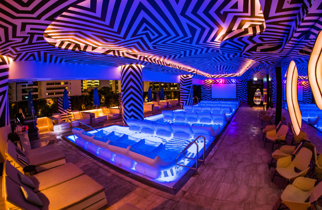 Float-In Cinema at W Brisbane 2024 - Secret Brisbane