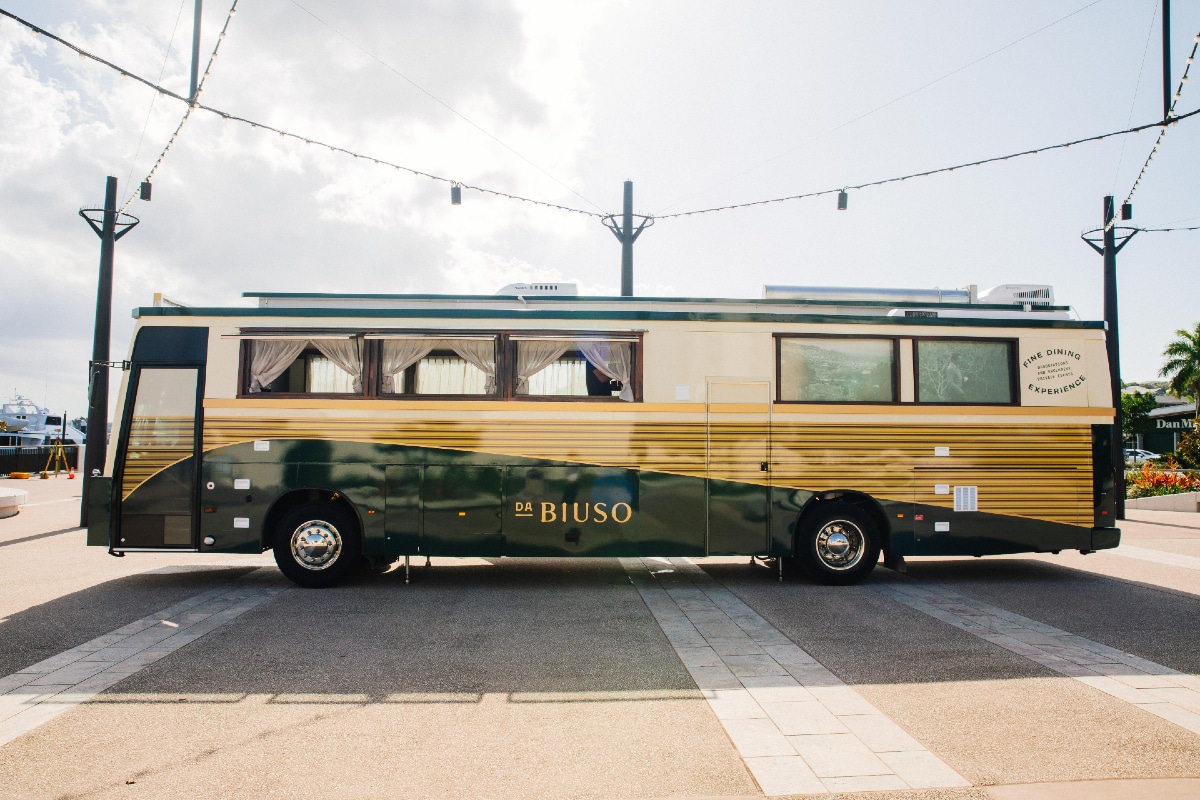 Brisbane's Very First Fine Dining Bus Is Rolling Into Town