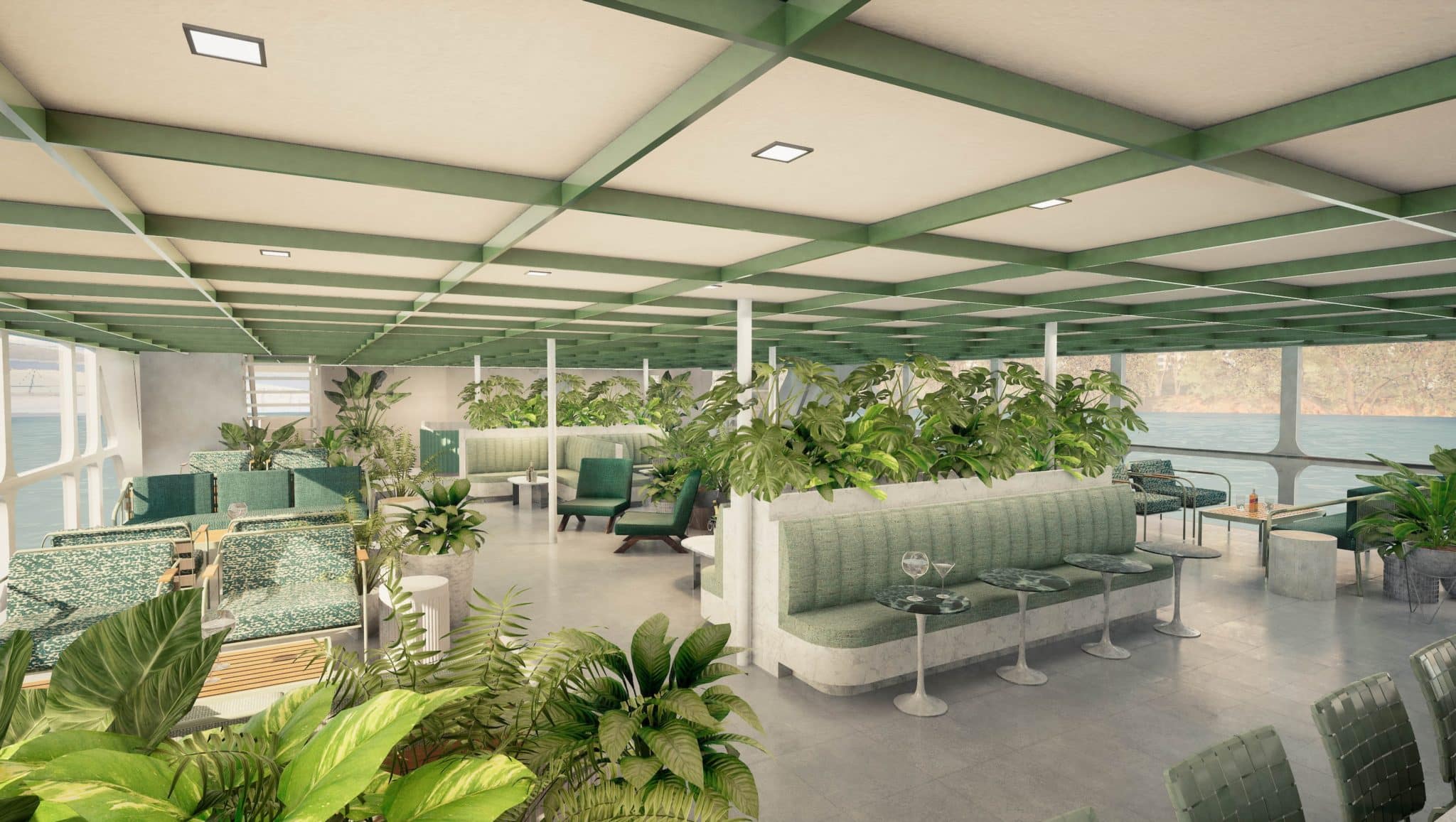 OASIS Is Brisbane's New Three-Level Floating Venue