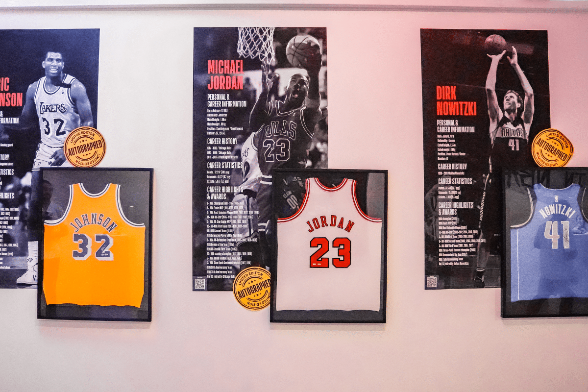 The NBA Exhibition Is Now Open At Queens Plaza