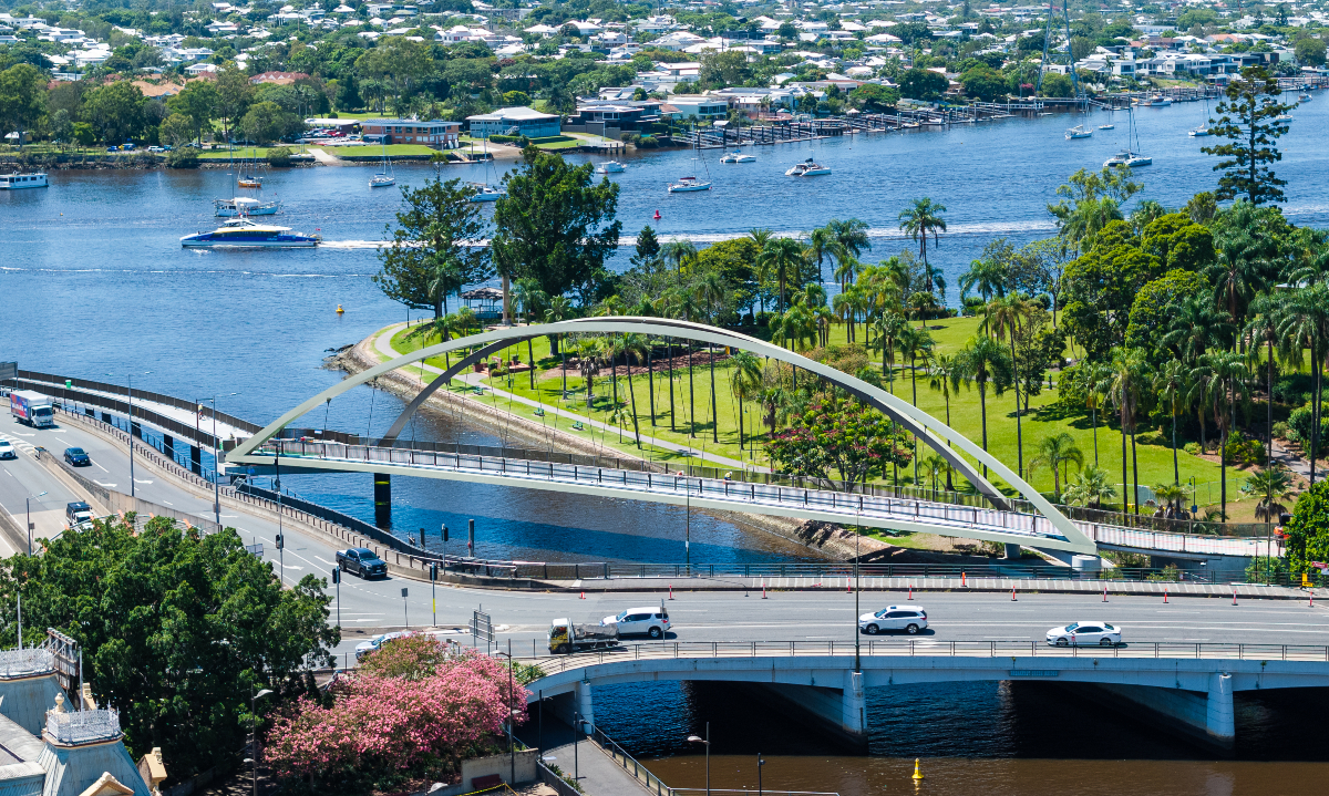 Brisbane's Newest Green Bridge Has Officially Opened