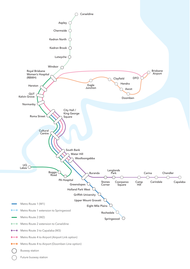 The Brisbane Metro Finally Begins Service Today