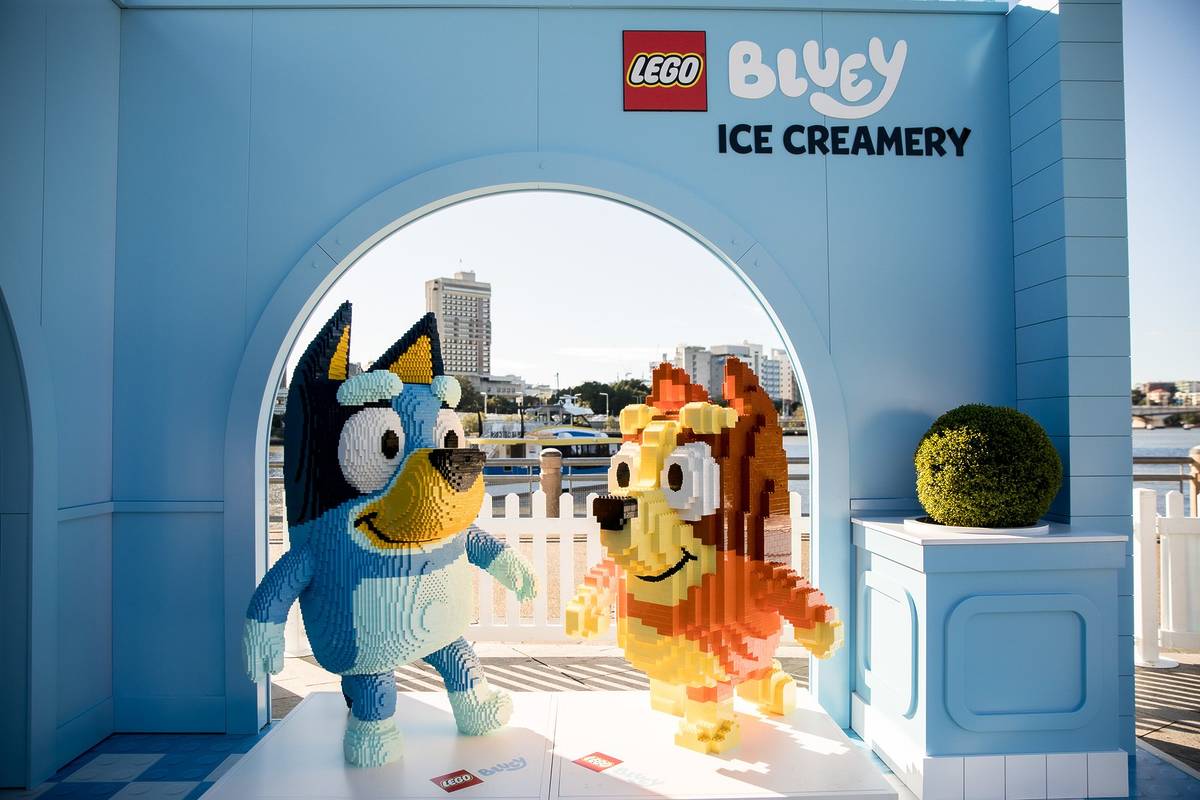 Don't Miss This Cool LEGO x Bluey Pop-Up In South Bank