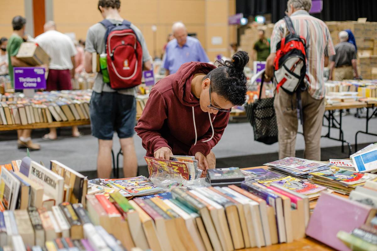 Brisbane's Oldest Book Fair Has 130,000+ Books, DVDs, CDs & More