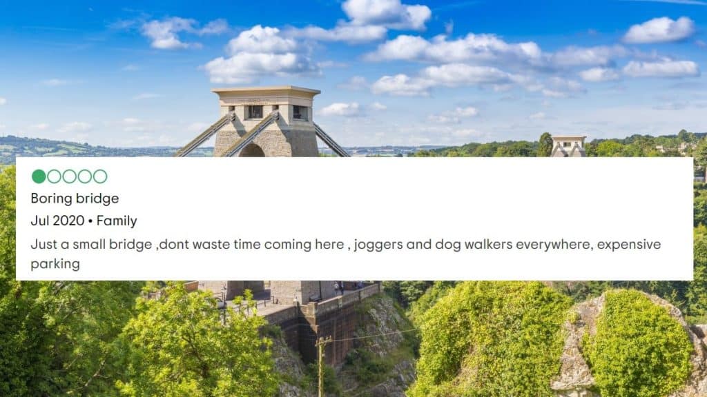 The Worst Reviews Of Bristol’s Most Iconic Landmarks