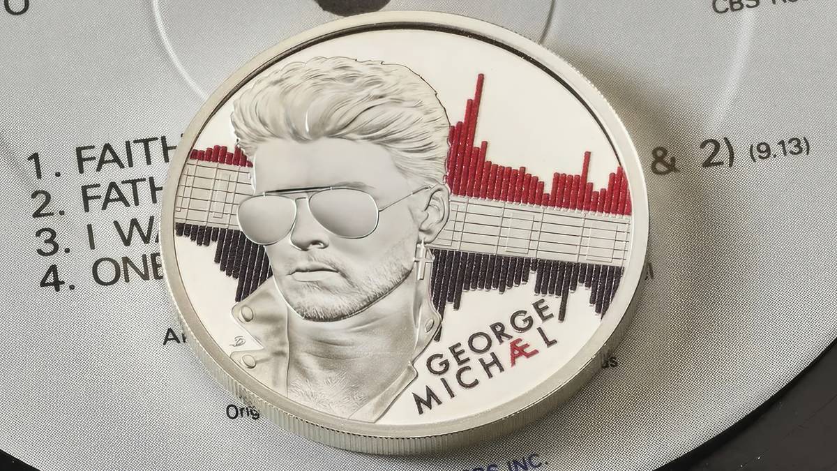 The Royal Mint Have Just Unveiled A George Michael Coin