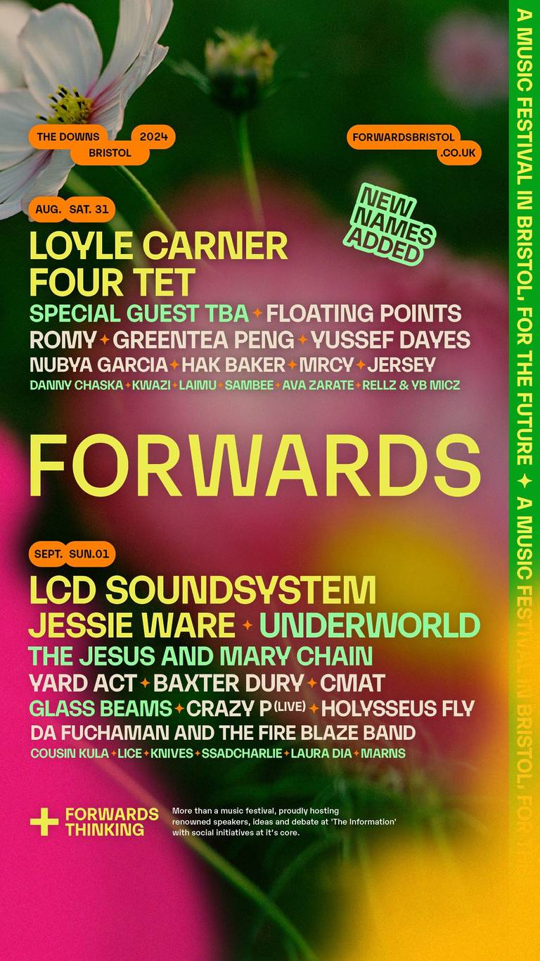 The Full Forwards Festival Line-Up Has Been Announced