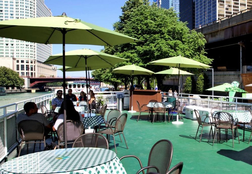 Take In The Gorgeous Riverwalk Views At This New Floating Rooftop Bar