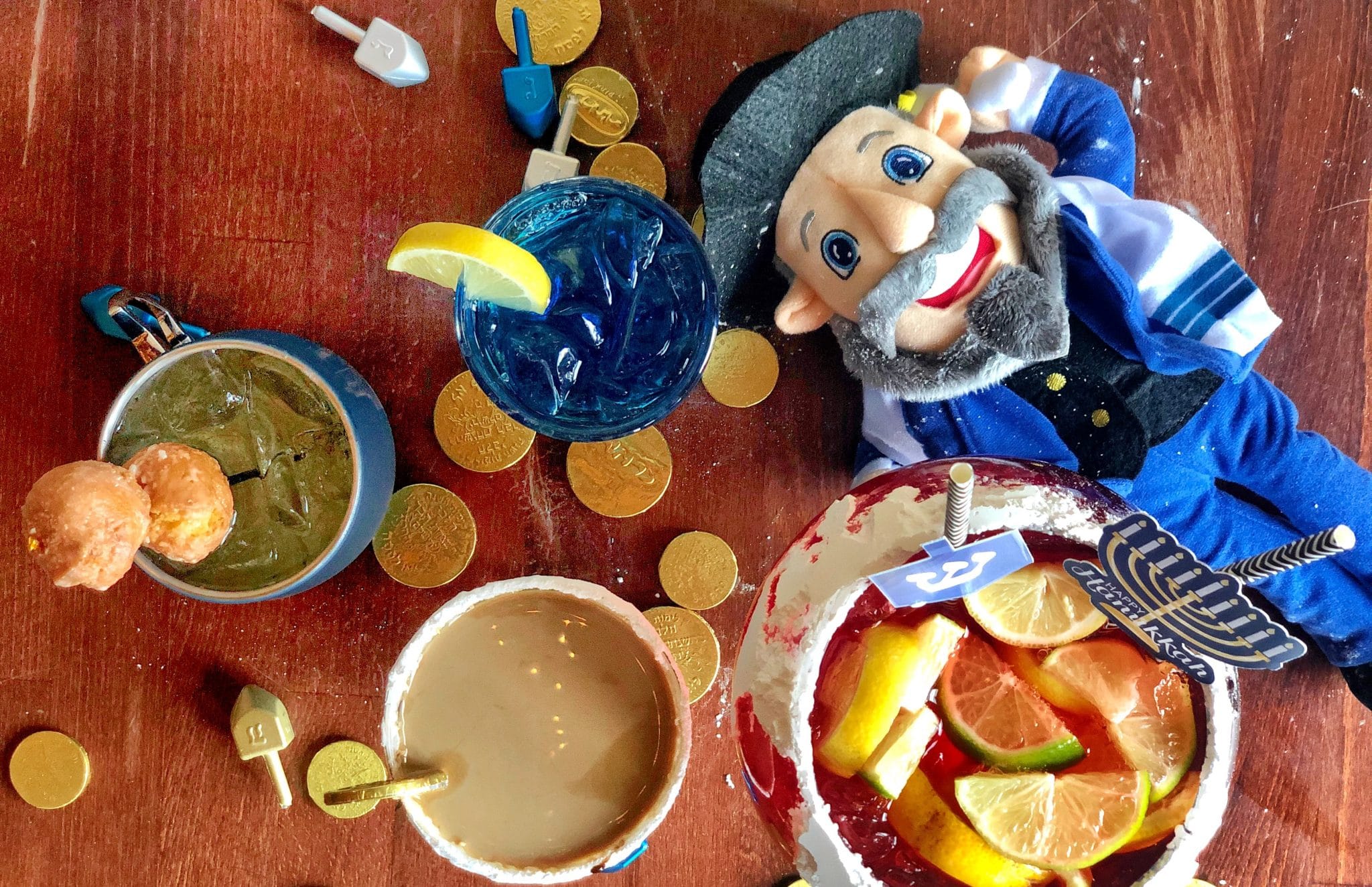 A Hanukkah-Themed Pop-Up Is Serving Vodka-Infused Donuts And Giant ...