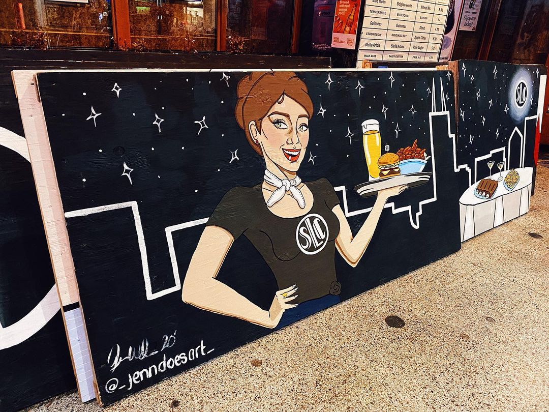 Local Artists Have Revamped South Loop Club's Patio To Encourage ...
