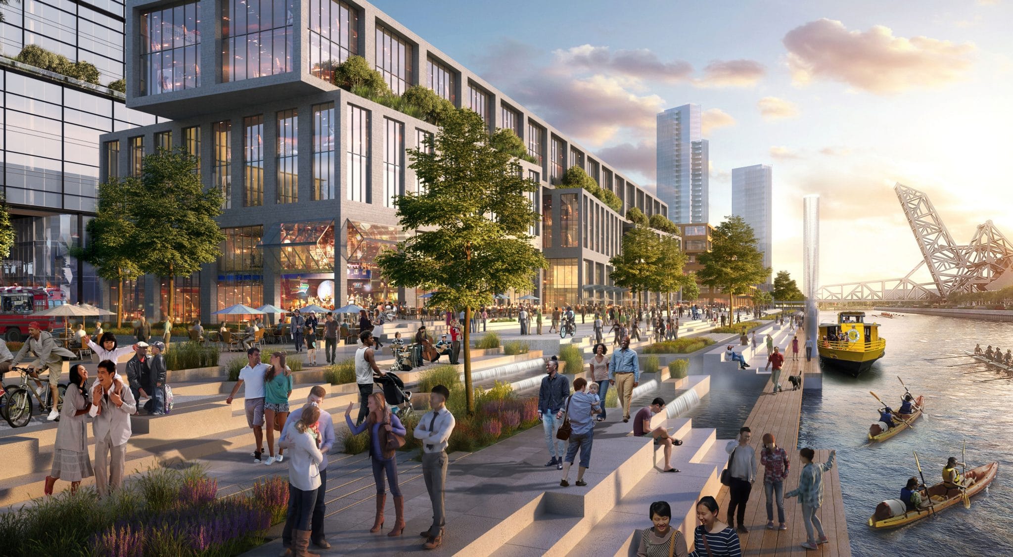 Work On South Loop's Futuristic Gateway Towers Will Start This Year As ...