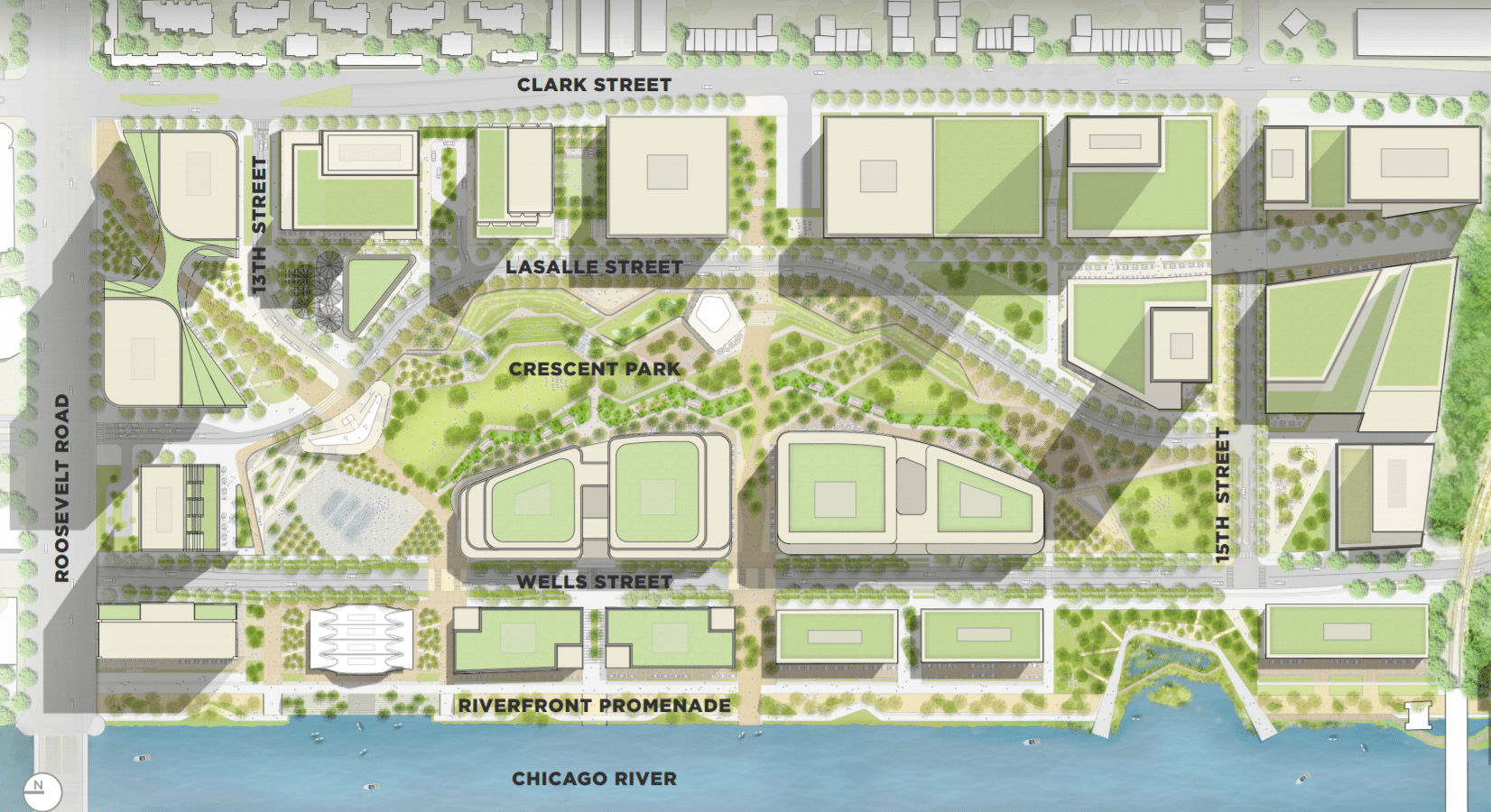 Work On South Loop's Futuristic Gateway Towers Will Start This Year As ...