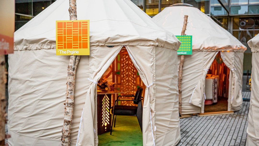 Take A Trip Through Time At This Magical Village Of Decorated Yurts In ...