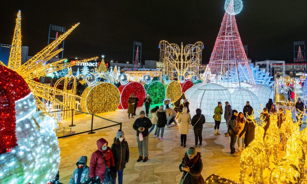 A Brand New Light Festival Has Taken Over Rosemont’s Impact Field