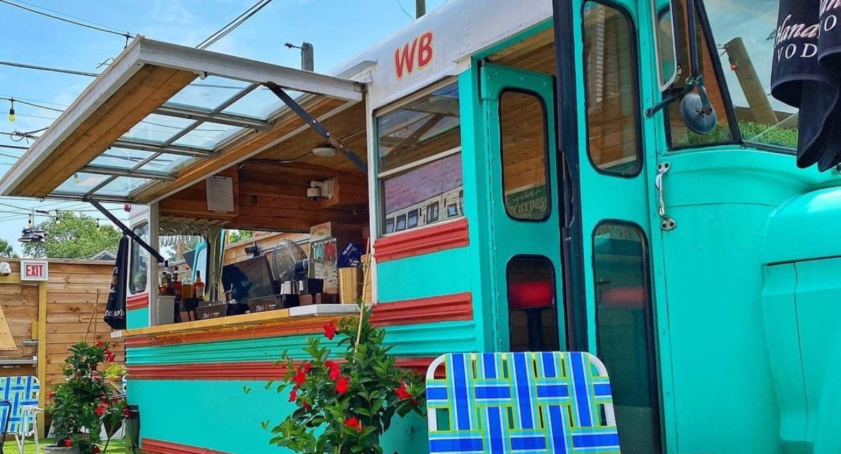The Welcome Back Lounge Is The Cool Bus Bar Of Your Dreams