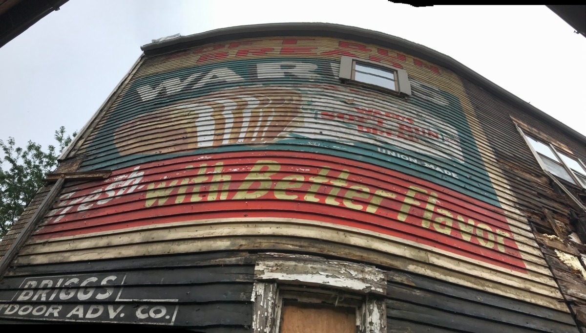 Decades-Old Hand-Painted ‘Ghost Signs’ Were Found On A Lakeview Building