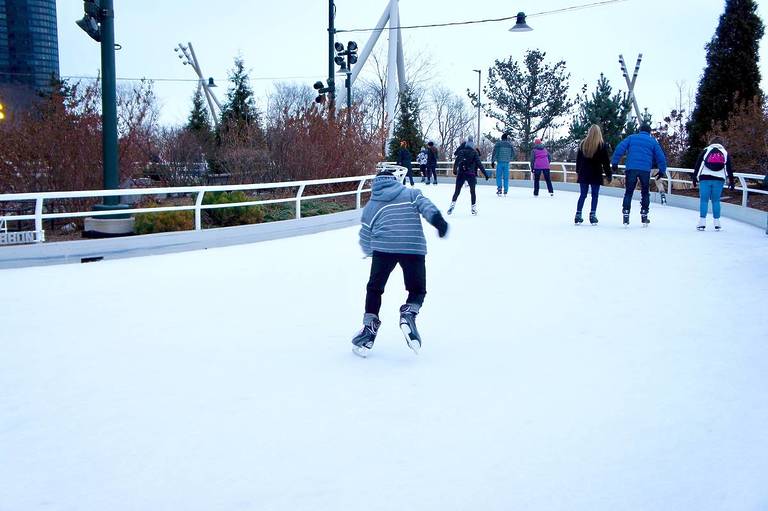 Here's When the Maggie Daley Ice Ribbon Opens for the Season