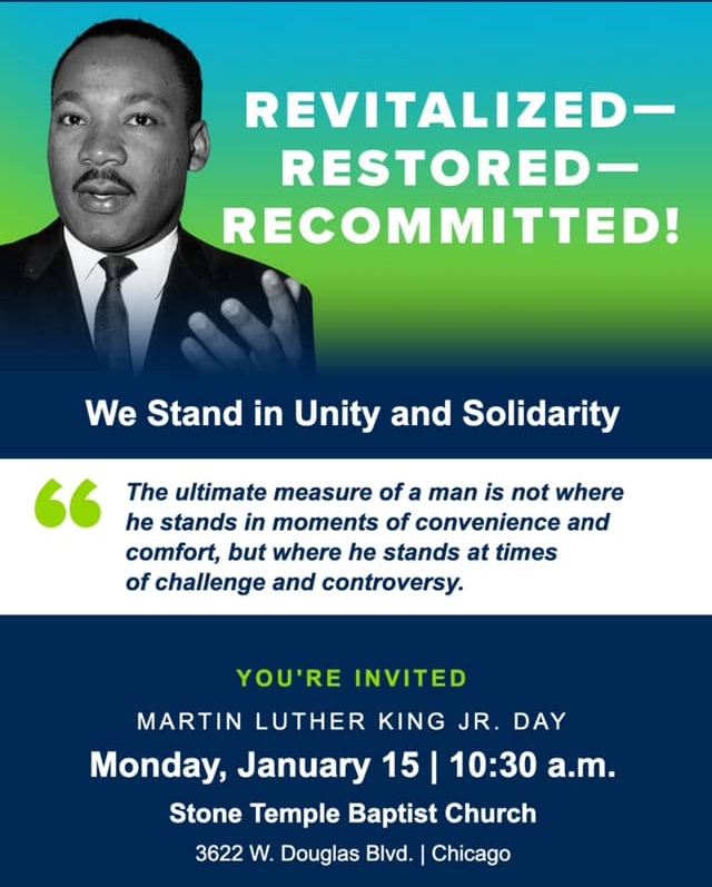 Where To Celebrate Martin Luther King’s Legacy In Chicago