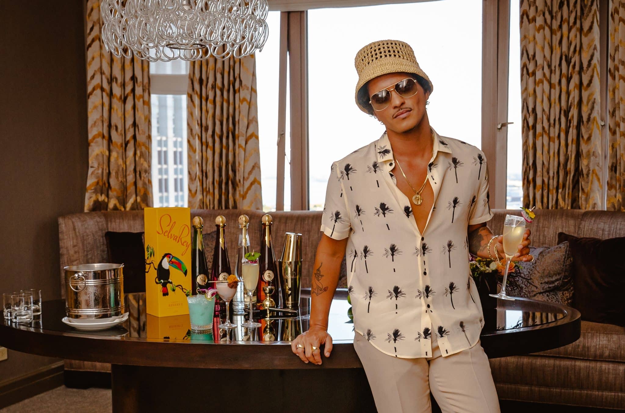 Enjoy A Cocktail Dinner Courtesy Of Bruno Mars' SelvaRey Rum