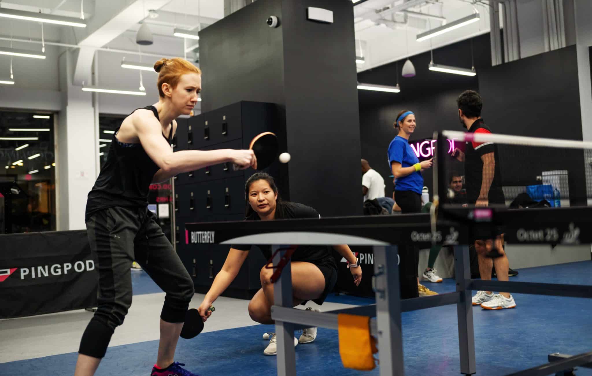 A 24/7 Ping Pong Center Has Opened In River North