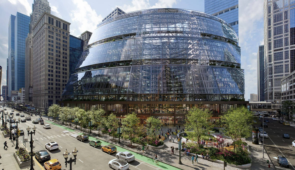 Take A Look At Renderings Of Google's Thompson Center Revamp