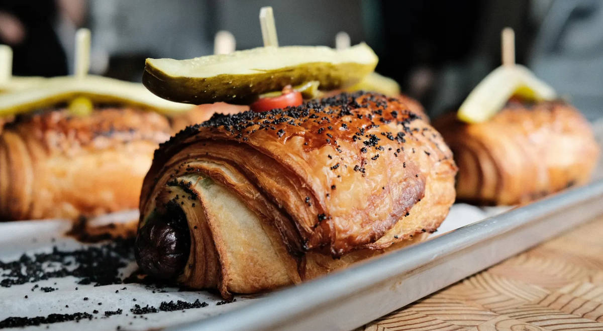 Wieners Circle & Daisies Team Up To Create A Hot Dog Croissant