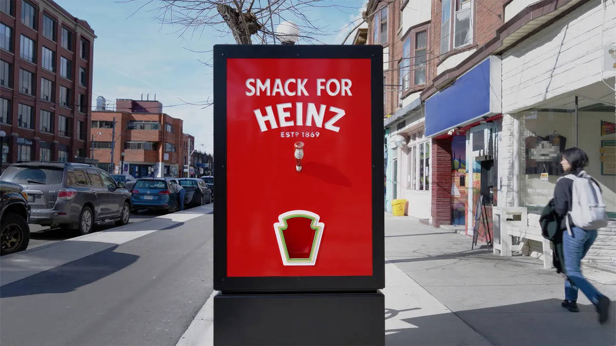 Heinz Will Install Ketchup-Dispensing Billboards In Chicago