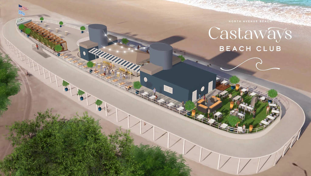 North Avenue Beach's Castaways Reopens After $3 Million Revamp