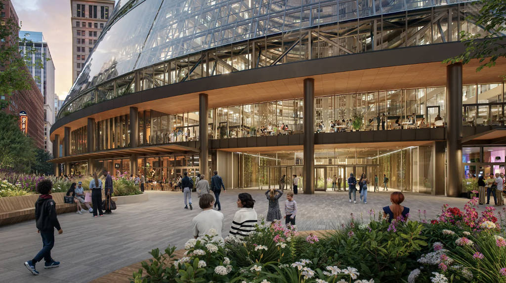 Here’s An Updated Look at Google’s Renovation Plans for the Thompson Center