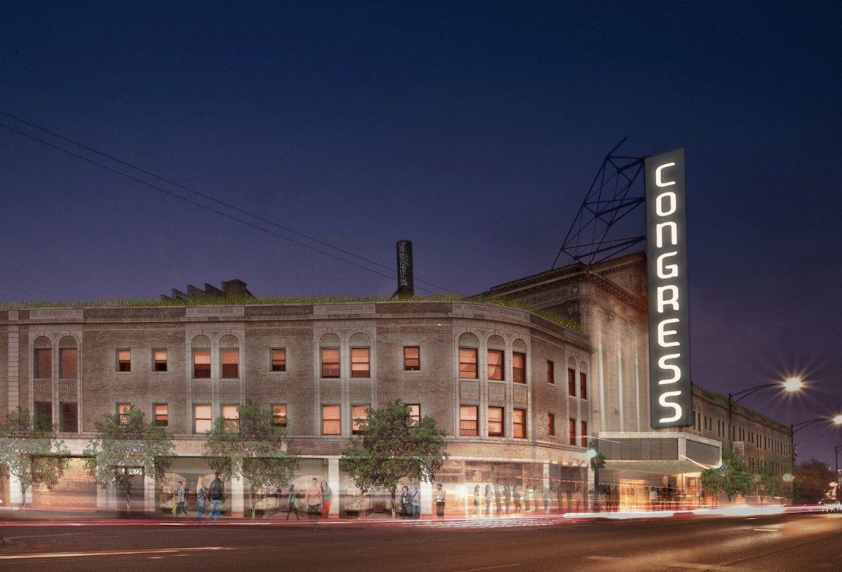 City Greenlights Additional Funding For Congress Theater Overhaul
