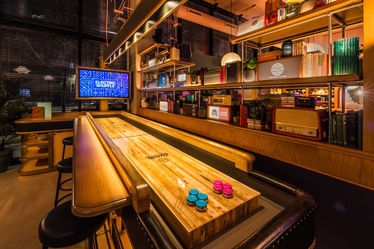 River North's First-Ever Shuffleboard Club is Now Open