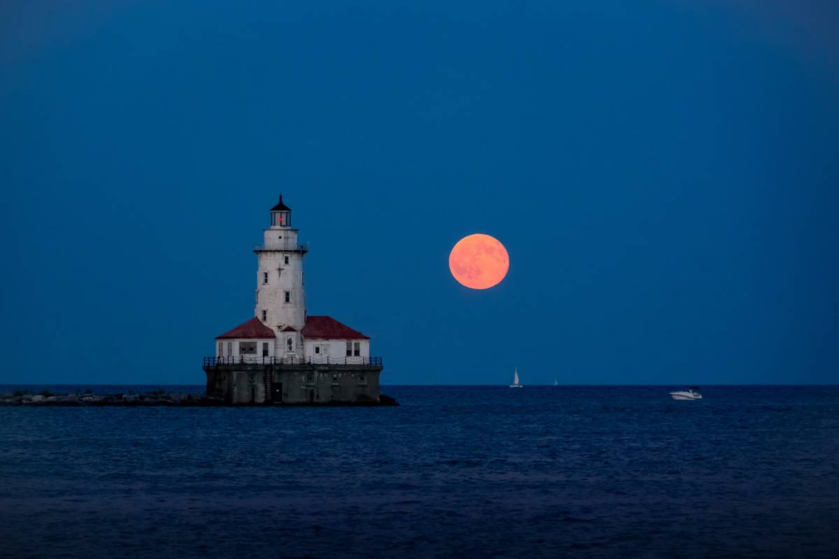 The Strawberry Moon Will Be Visible Over Chicago Tomorrow Night