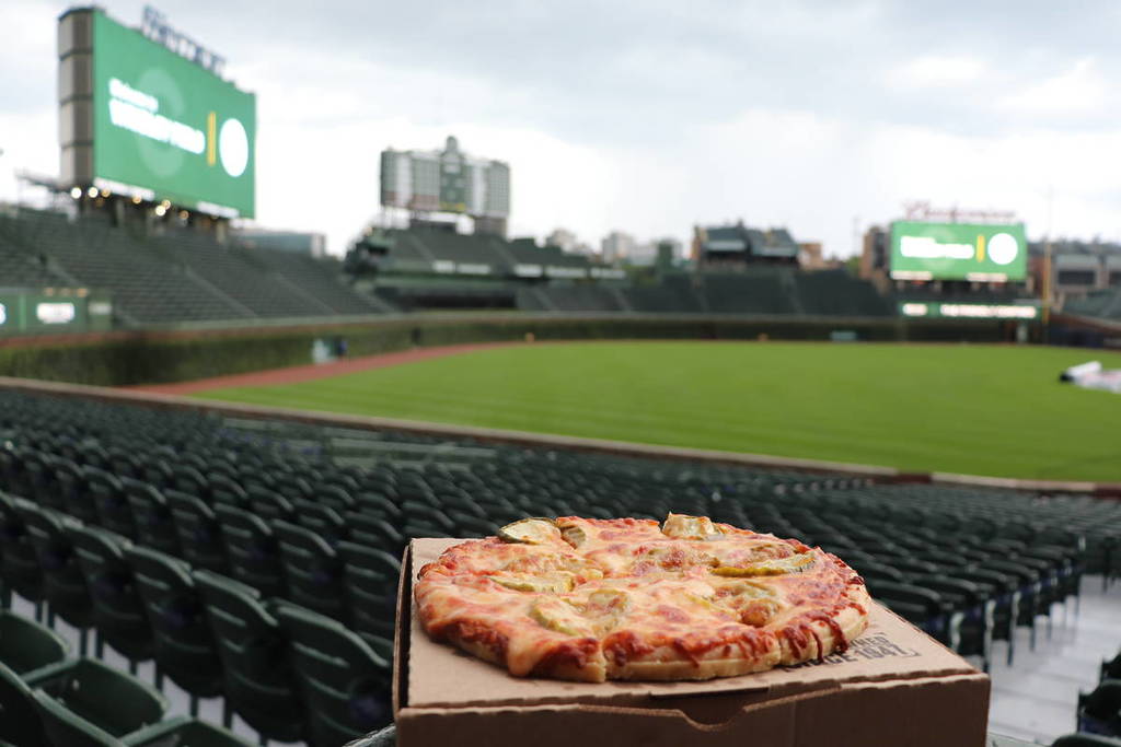 You Can Grab a Pickle Pizza at Wrigley Field This Weekend Only